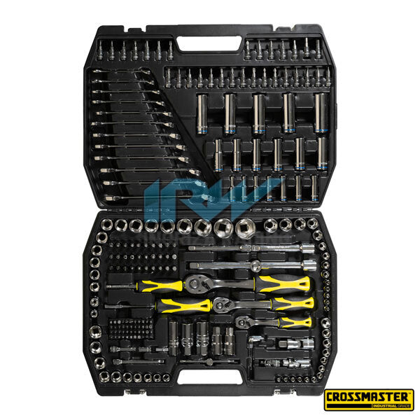 216-Piece Socket Set, 1/4" - 1/2" - 3/8" Drive, with Case – Peter ...